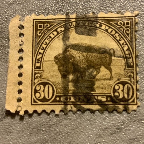 USPS | Other | Rare Vintage 923 Buffalo Bison Stamp | Poshmark